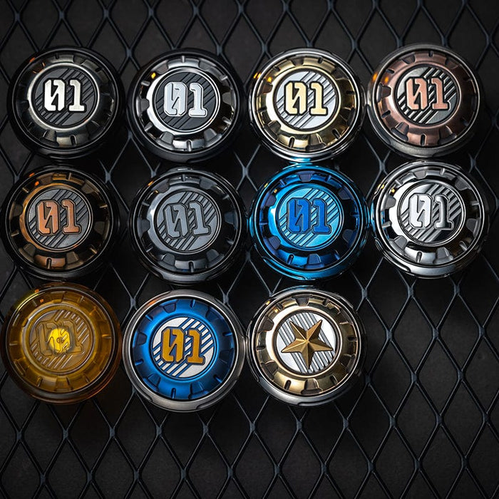 01 EDC, Time badge, Haptic coin, Spinner