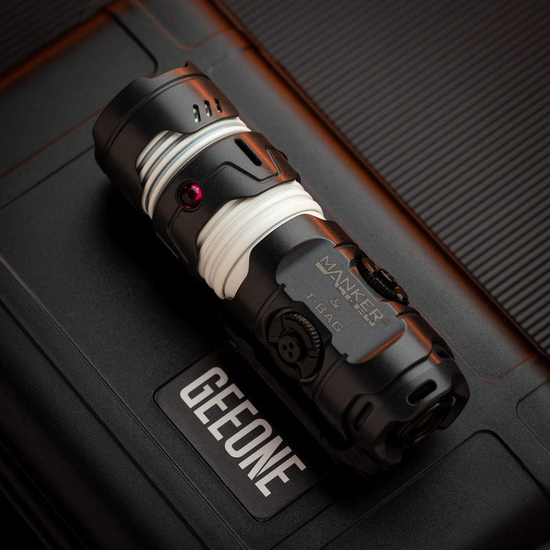 Manker, Mankerlight TimeBack III, Spinner, Haptic coin, Button,Multi tool